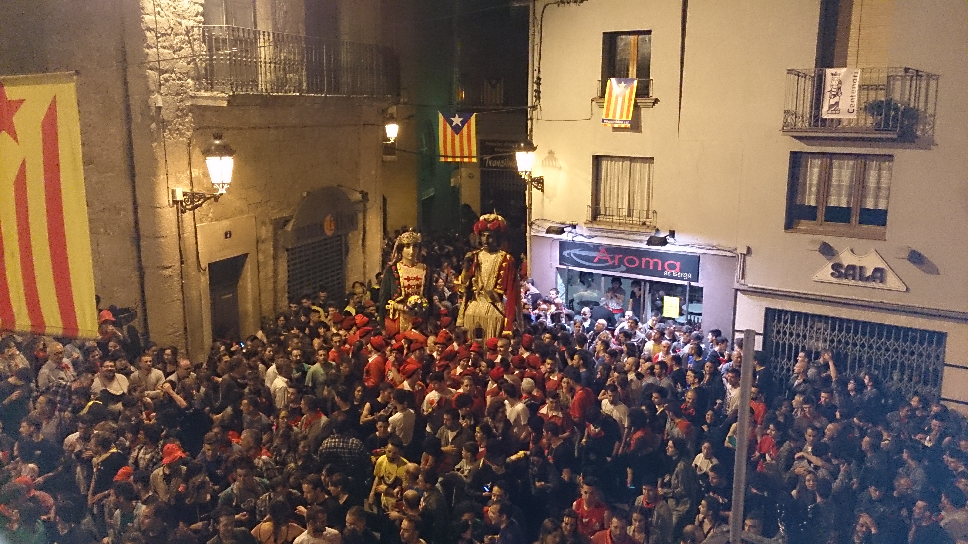 Berga viu una Patum històrica | Revista Tasta.cat